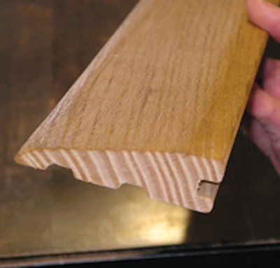 Step by Step: How to Make Your Own Wood Flooring Reducers | Wood Floor ...