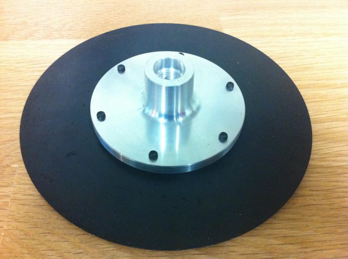 Pic of My New Edger Pad | Wood Floor Business