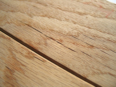 Understand What Causes Checking in Solid Wood Floors | Wood Floor Business