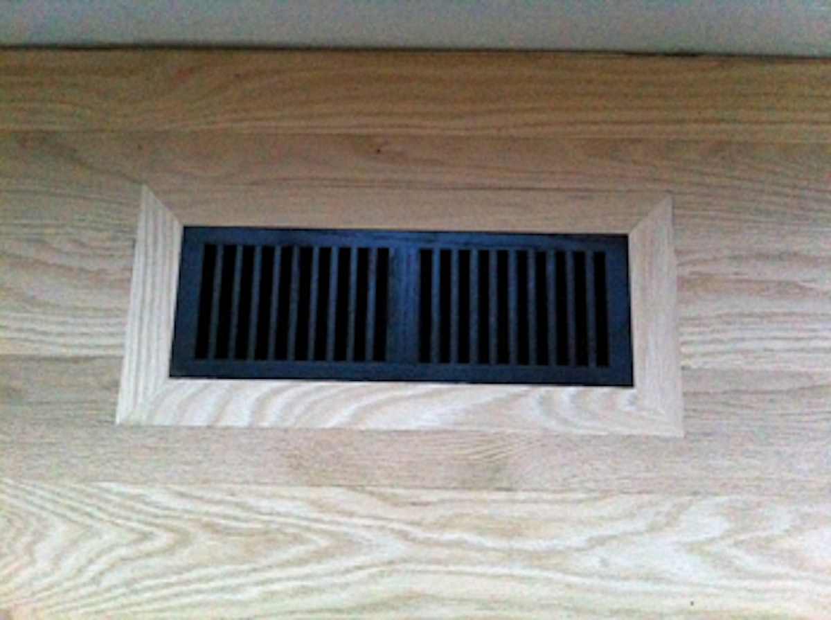 Trick of the Trade: Take the Pain Out of Staining Vents | Wood Floor ...