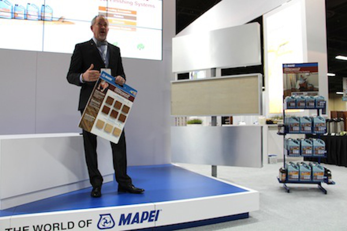 MAPEI Introduces Wood Floor Finish Line | Wood Floor Business