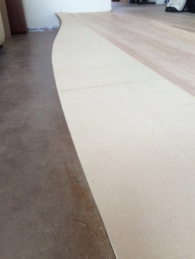 Installing a Curved Stair Nosing, Part 2 | Wood Floor Business