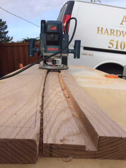 Installing a Curved Stair Nosing, Part 2 | Wood Floor Business