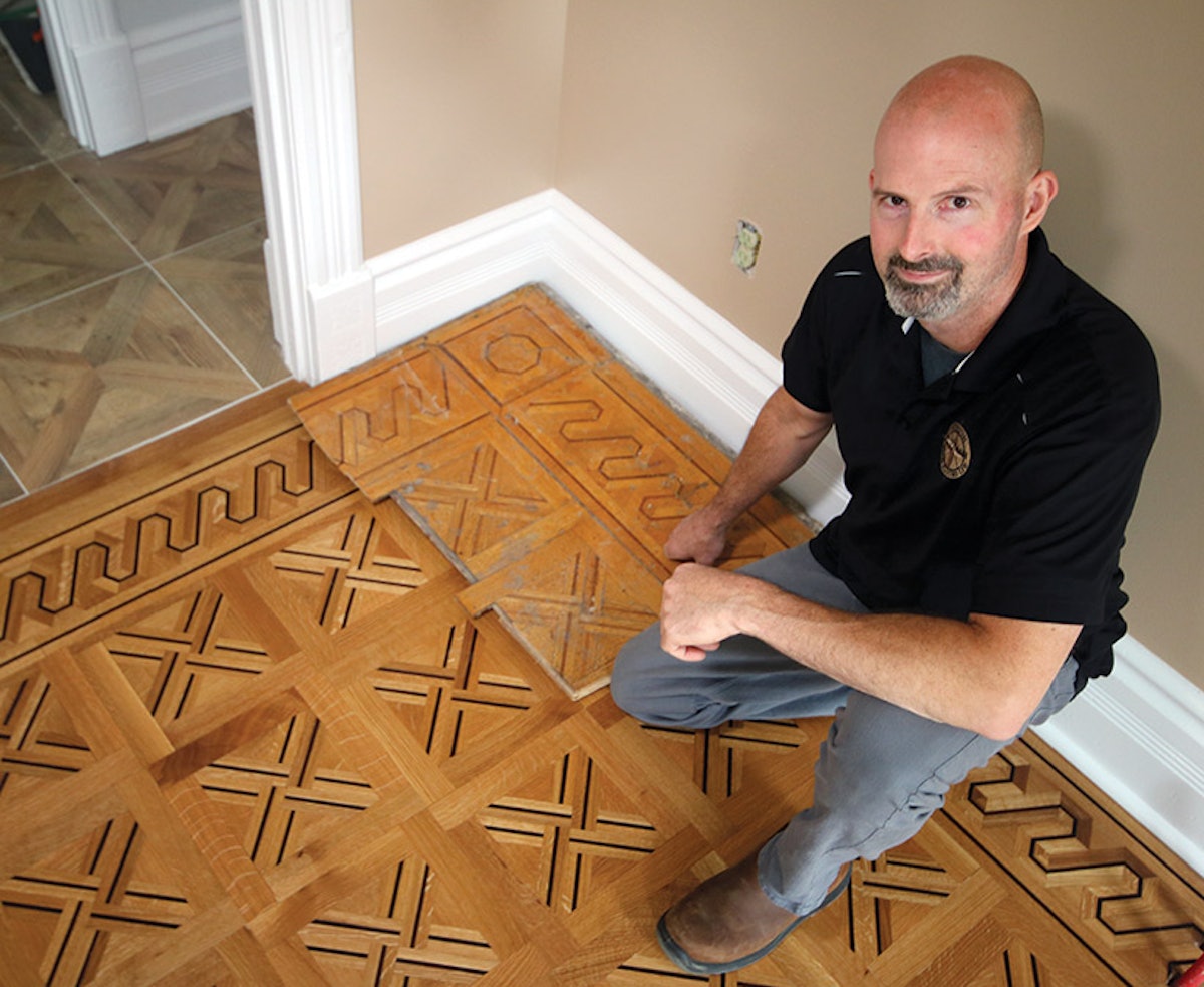 How I Did This Floor: Recreating History After a Fire | Wood Floor Business