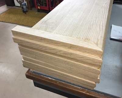 How I Do These Treads: Mitered Returns | Wood Floor Business