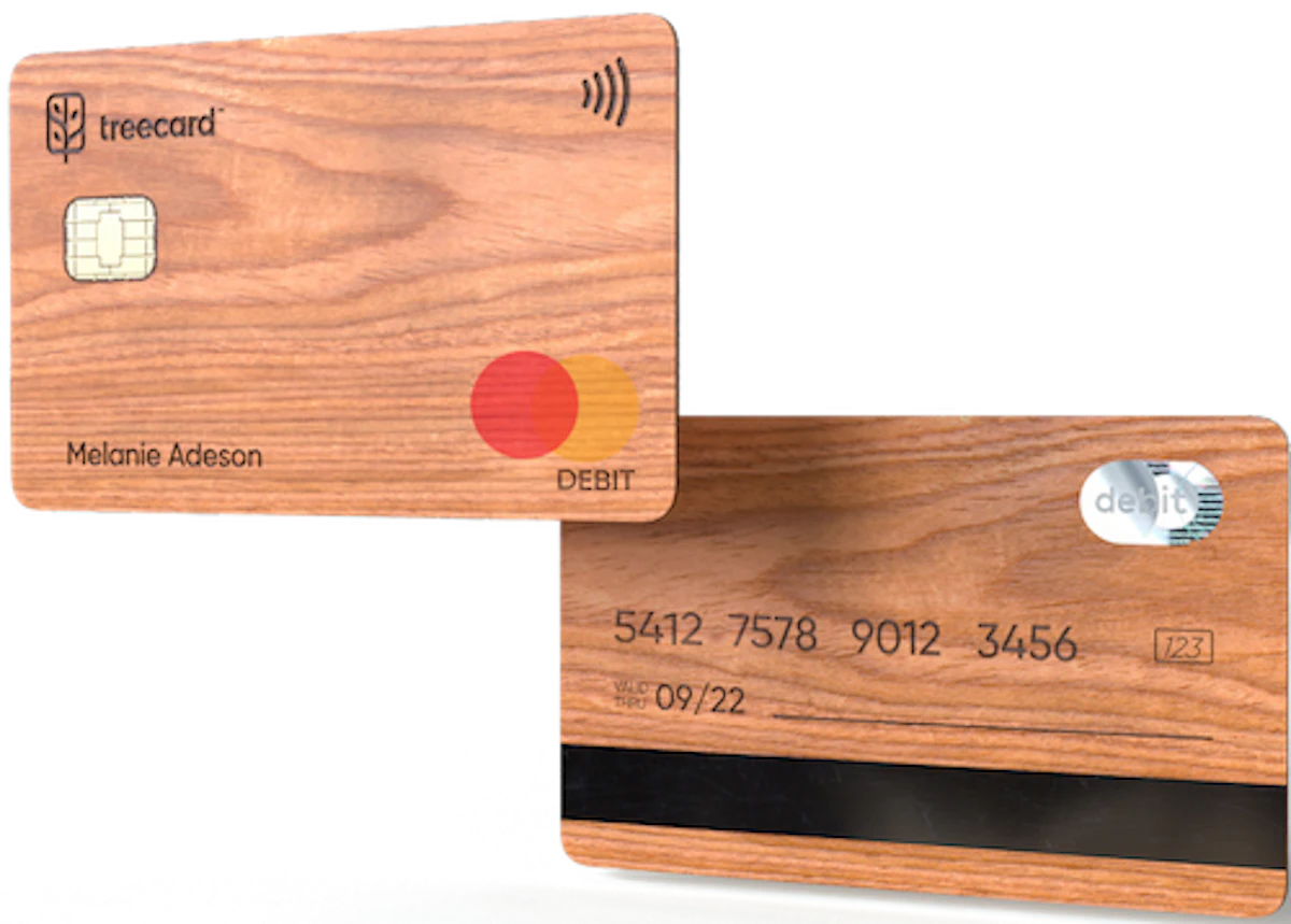 Wooden Debit Card Plants Trees with Every Swipe | Wood Floor Business