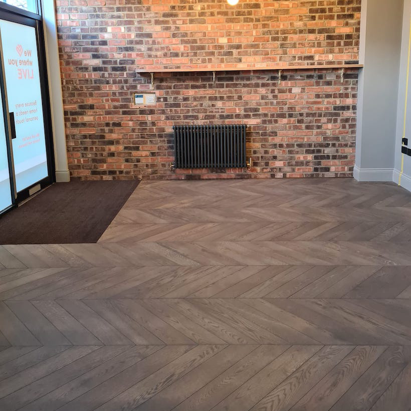 See Chevron Wood Floor Installations from Around the World | Wood Floor ...