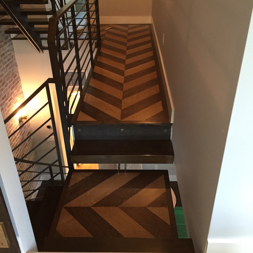 See Chevron Wood Floor Installations from Around the World | Wood Floor ...