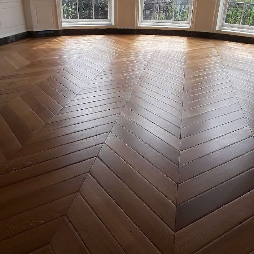 See Chevron Wood Floor Installations from Around the World | Wood Floor ...