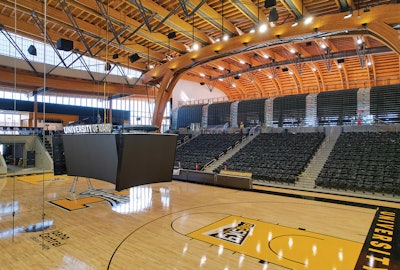 ‘Surrounded By Wood’ In Mass Timber Arena | Wood Floor Business