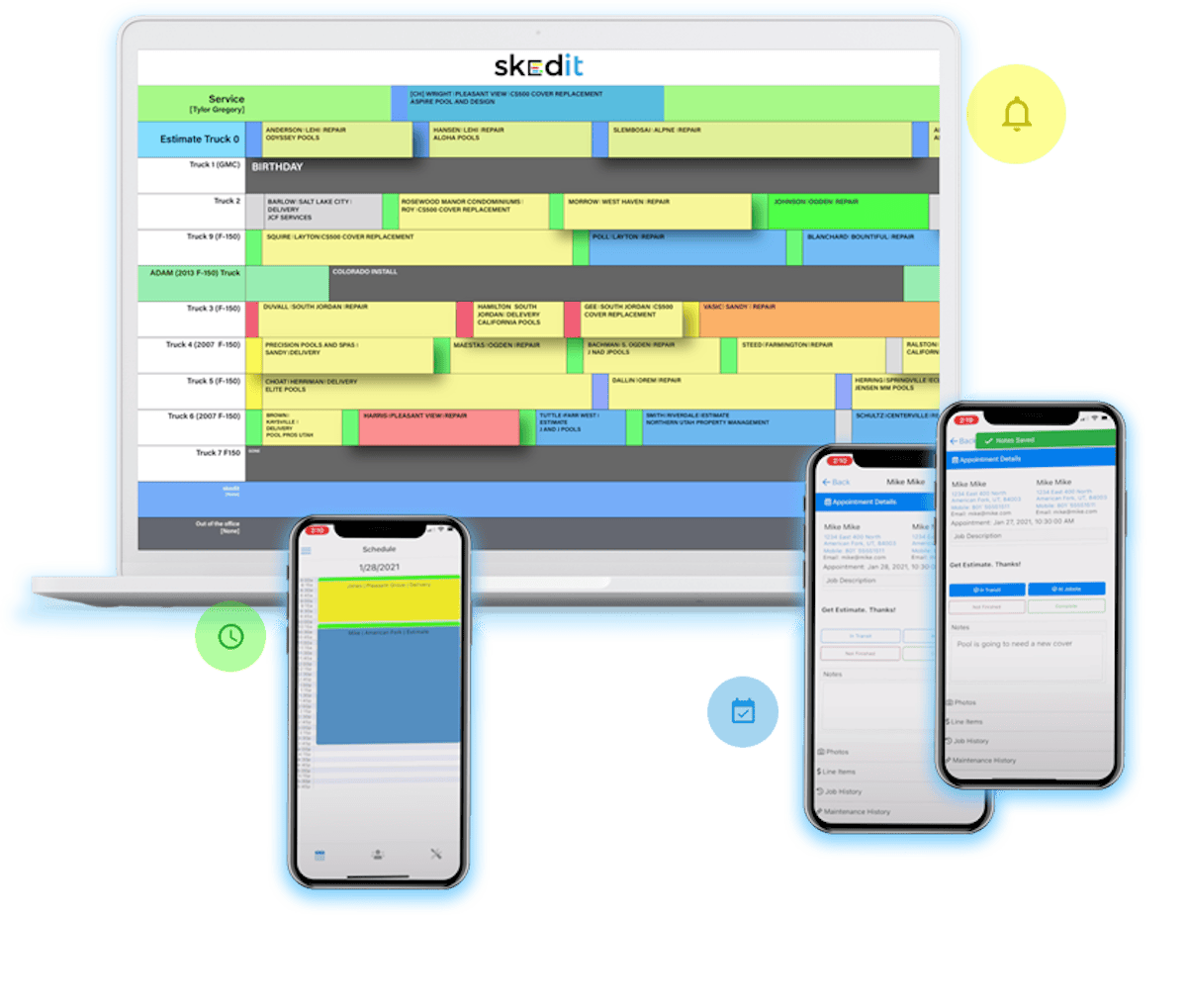 Skedit Offers Business Management App | Wood Floor Business