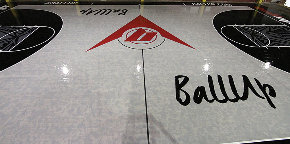 How They Do It: Pulling Off Today’s Bold Basketball Floors | Wood Floor ...