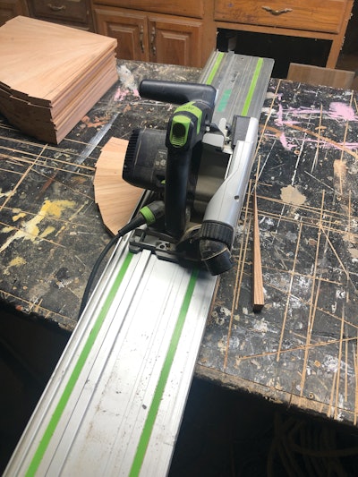 How I Did This Floor: French Knots and Feature Strips | Wood Floor Business