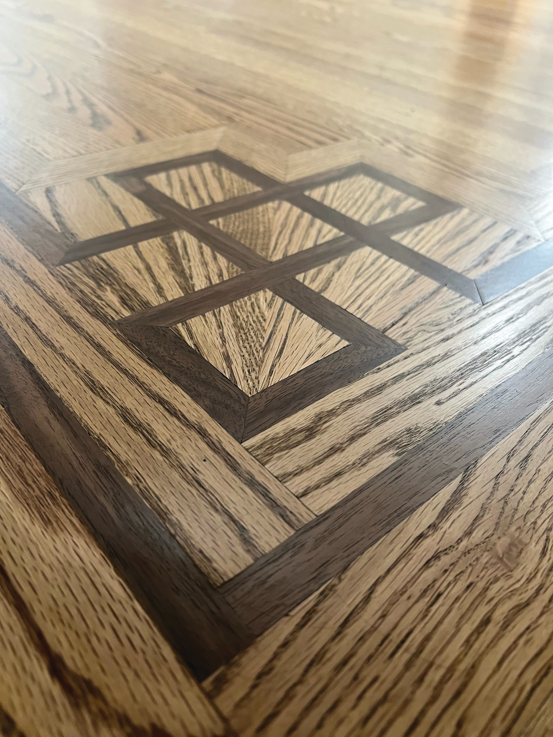 How I Did This Floor: French Knots and Feature Strips | Wood Floor Business