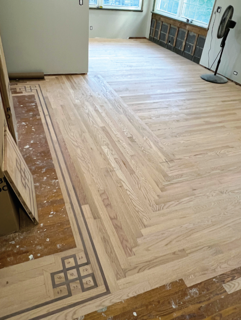 How I Did This Floor: French Knots and Feature Strips | Wood Floor Business