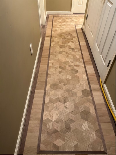 How This Rhombus Hallway Project Happened: ‘You Know You’re a Floor Guy ...
