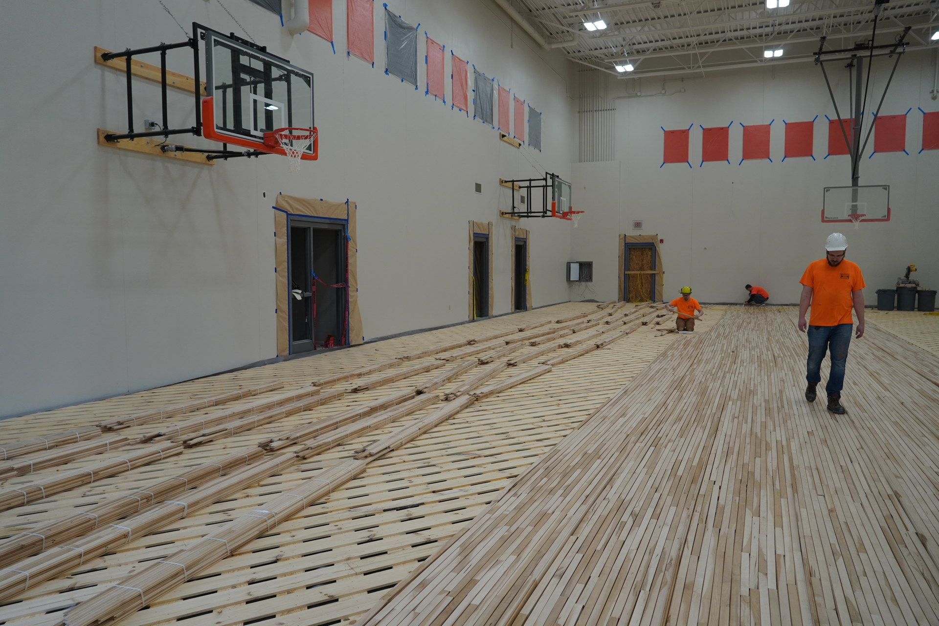 From Start to Finish: How We Did This Gym Floor | Wood Floor Business