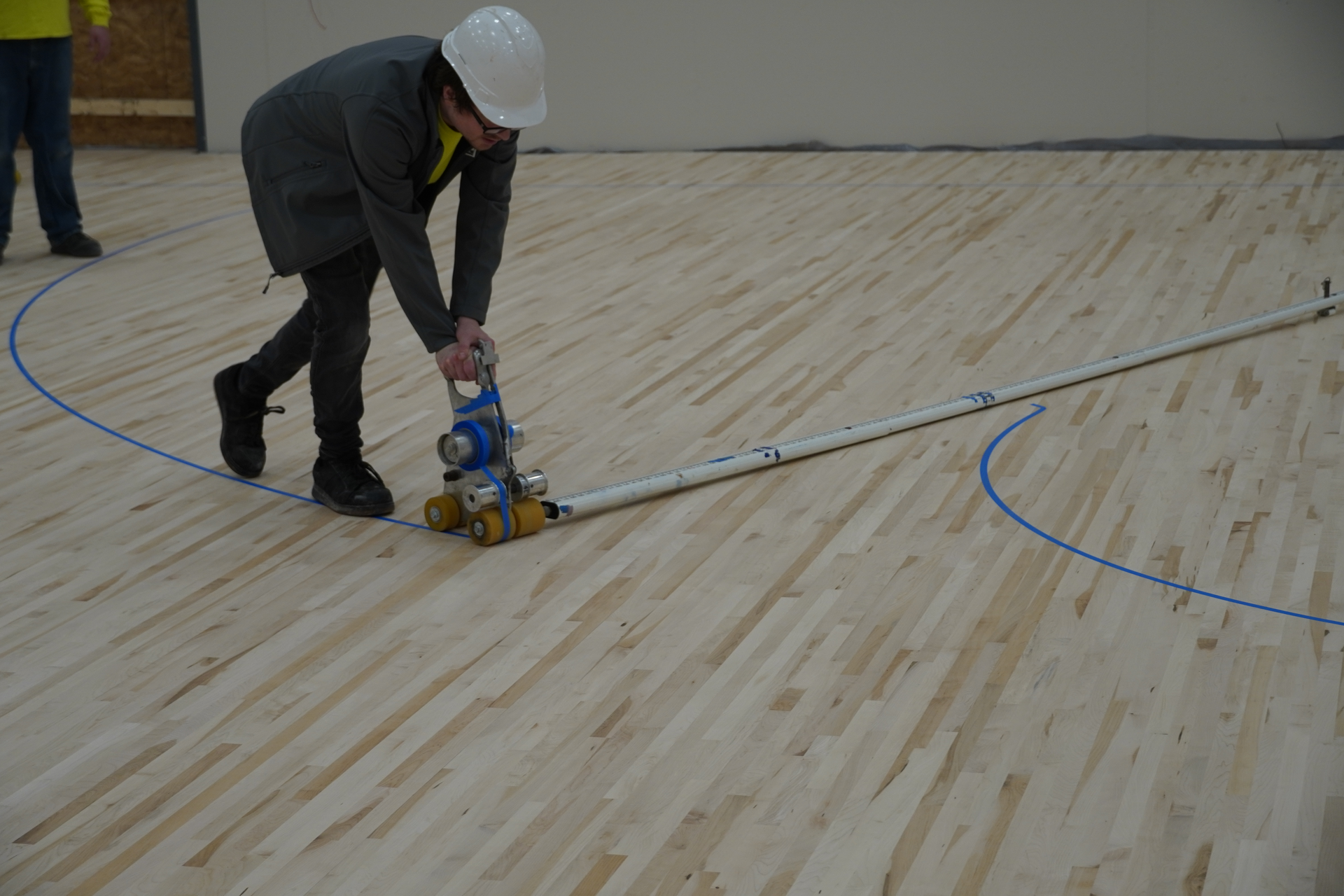 From Start to Finish: How We Did This Gym Floor | Wood Floor Business
