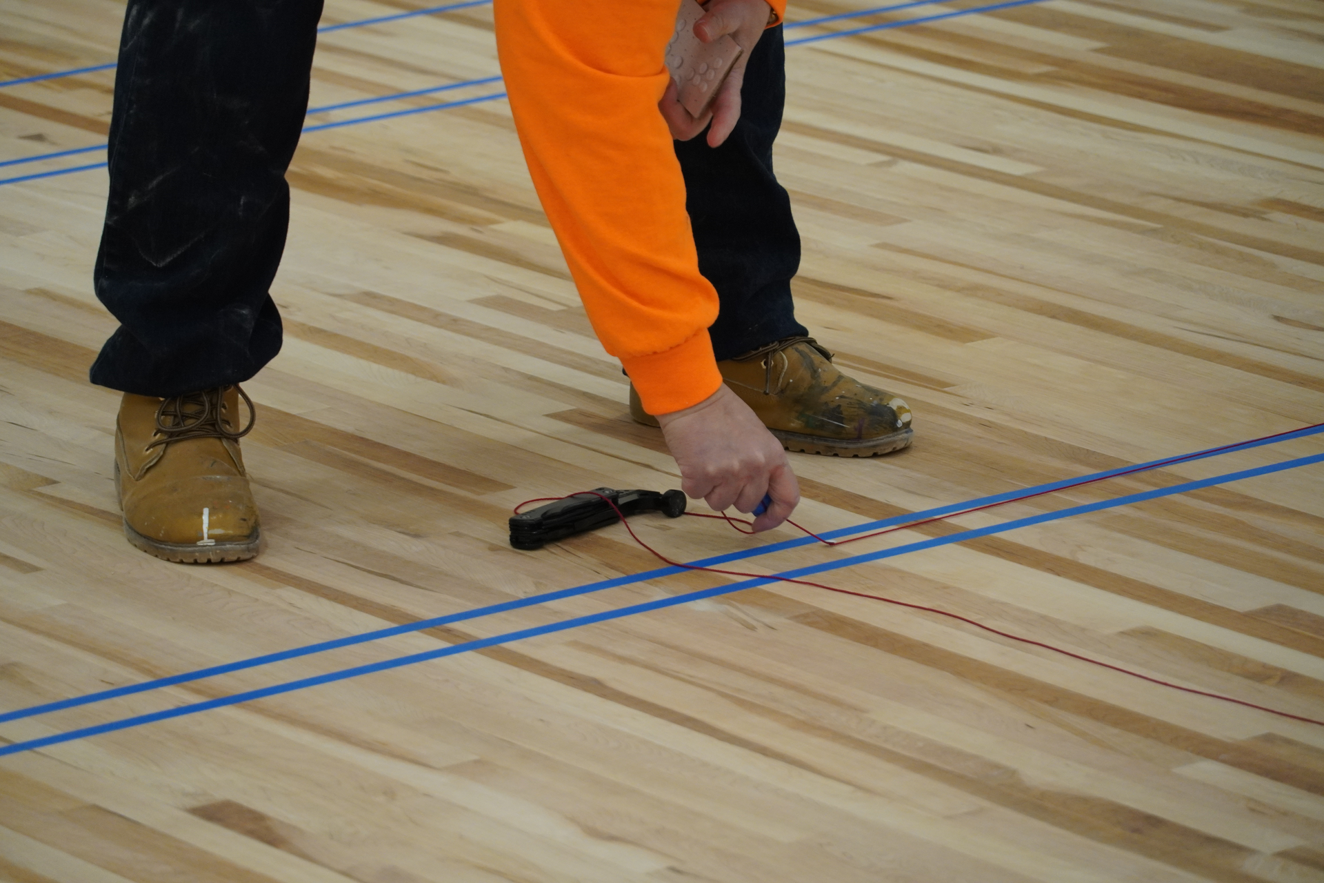 From Start to Finish: How We Did This Gym Floor | Wood Floor Business