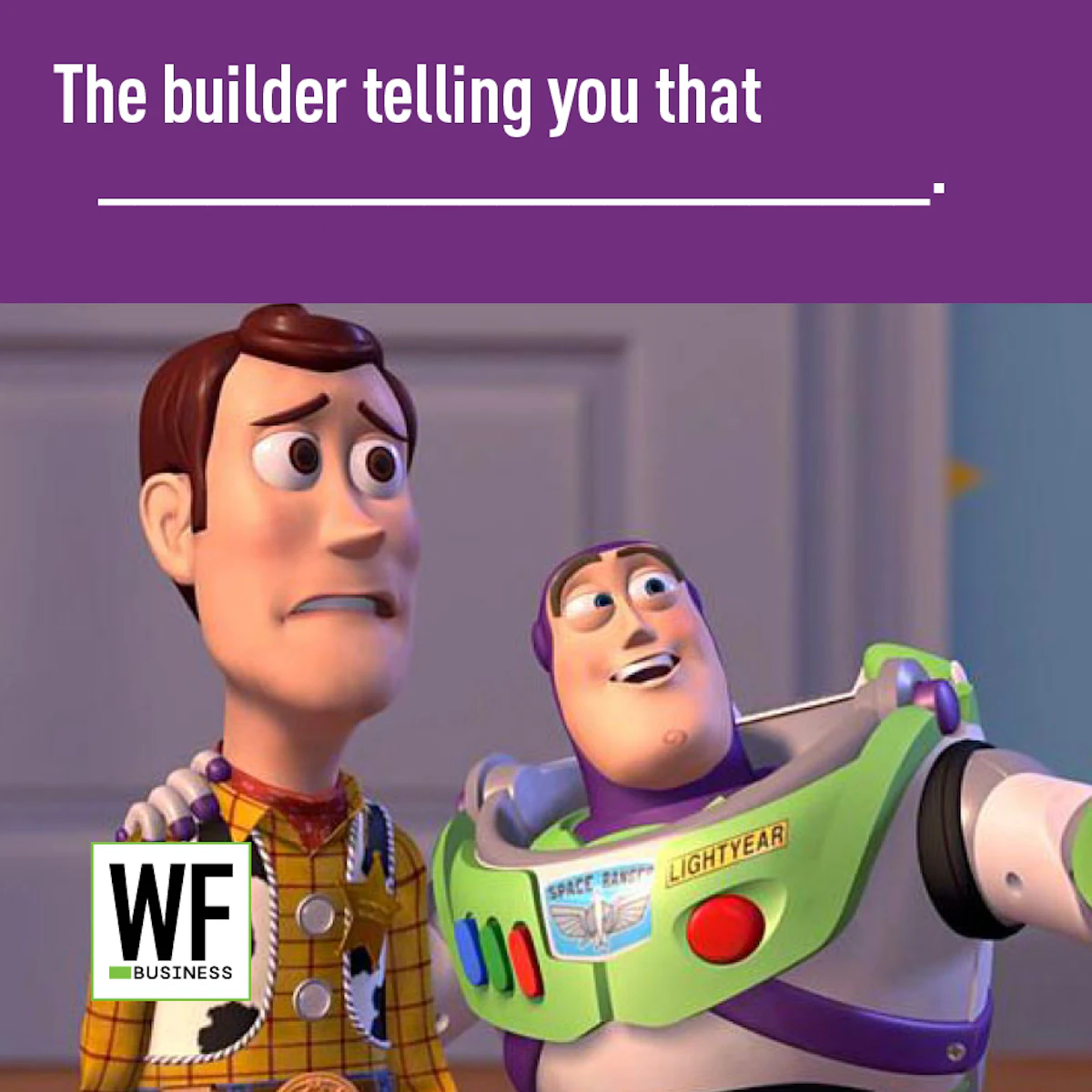 Readers Respond: What’s Buzz The Builder Telling You In This Photo ...