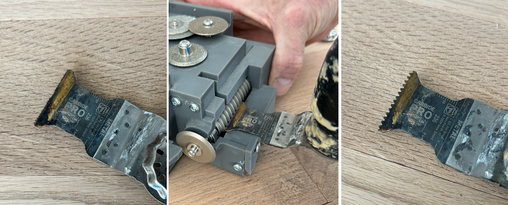 Product Review: Tigers Teeth Blades Oscillating Blade Sharpener | Wood ...