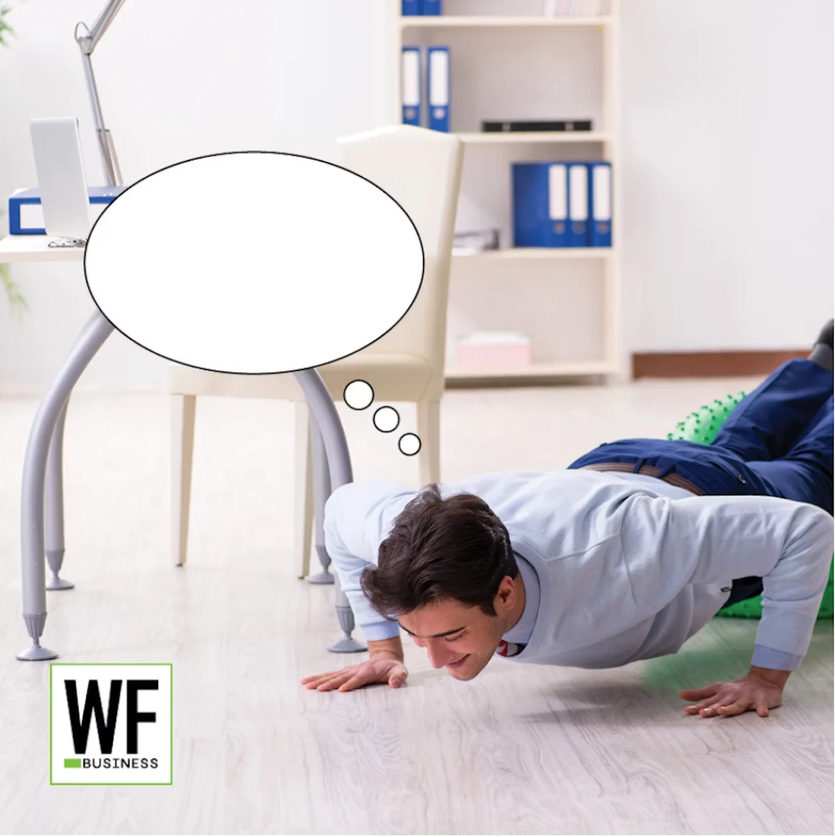Time to Vote: Choose the Funniest Caption for ‘Pushup Guy’ | Wood Floor ...