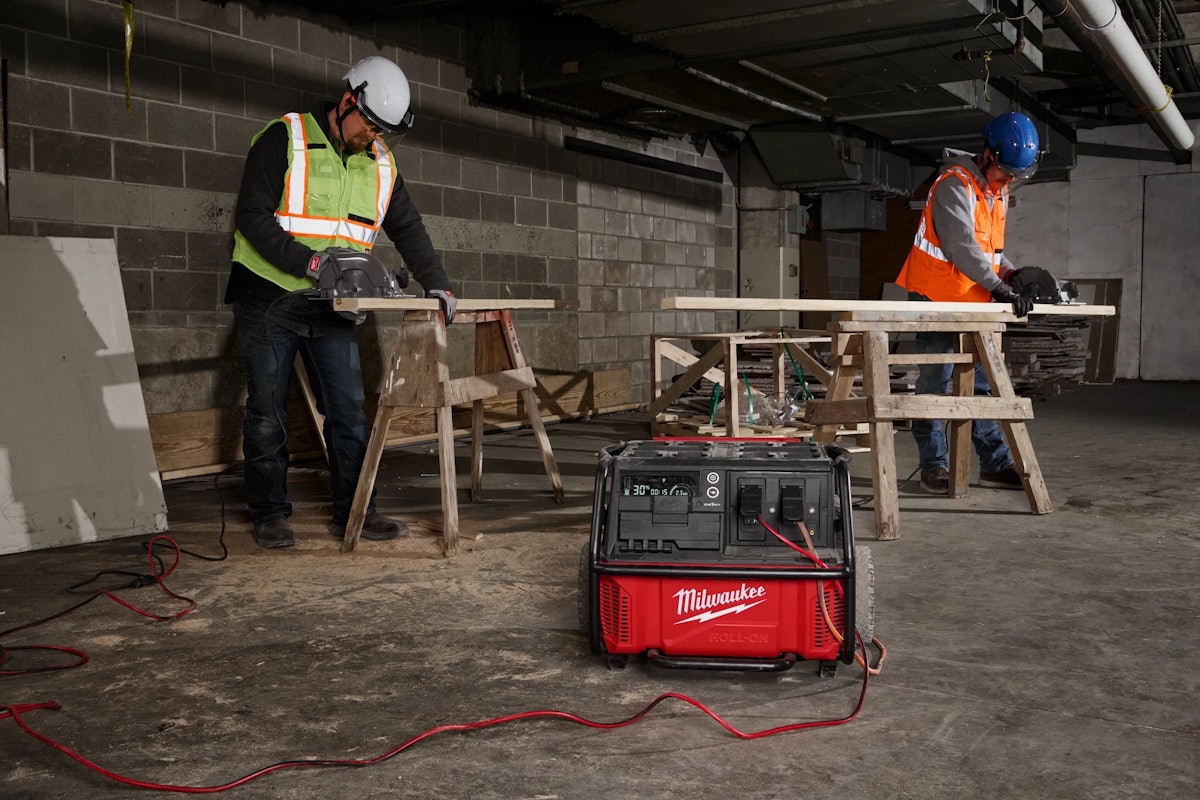 Milwaukee Tool Introduces Roll-On Power Supply | Wood Floor Business