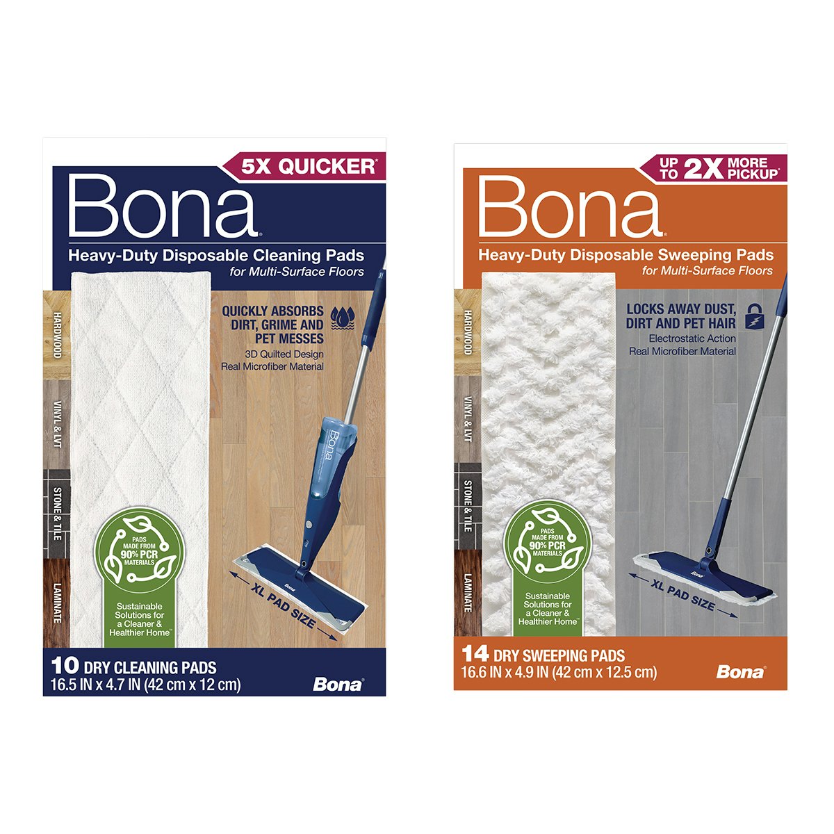 Bona US Launches New Line of Disposable Sweeping Pads | Wood Floor Business