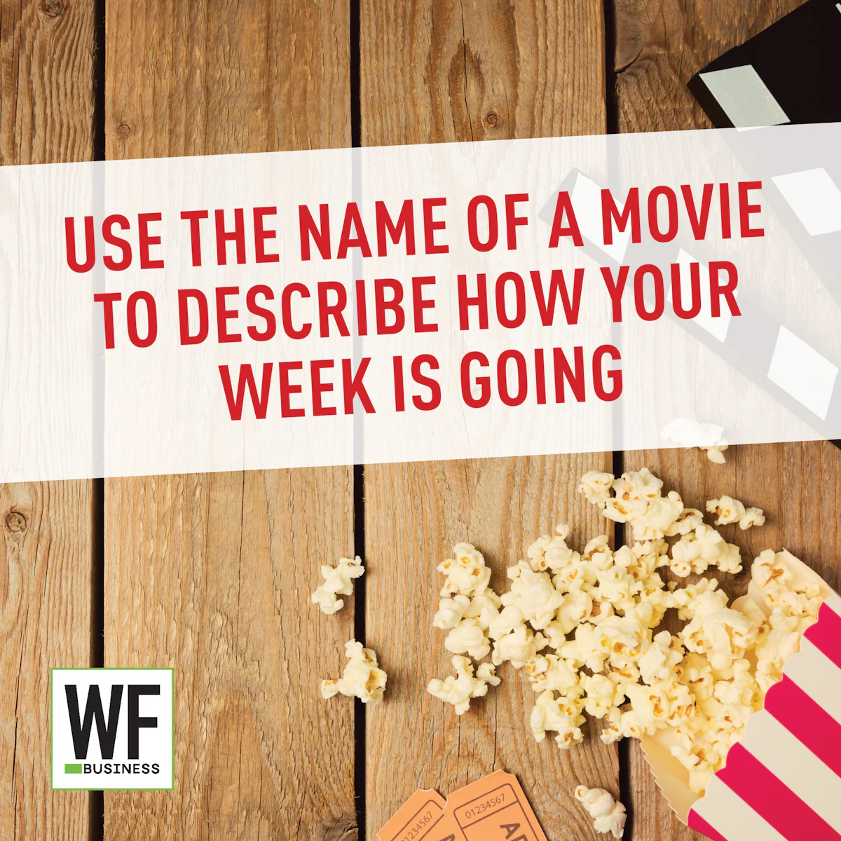 Readers Respond: Name a Movie to Describe How Your Week is Going ...