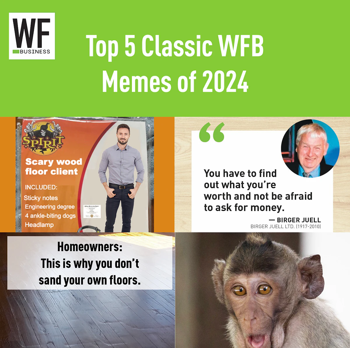 Check Out The Top 5 Classic WFB Memes of 2024 | Wood Floor Business