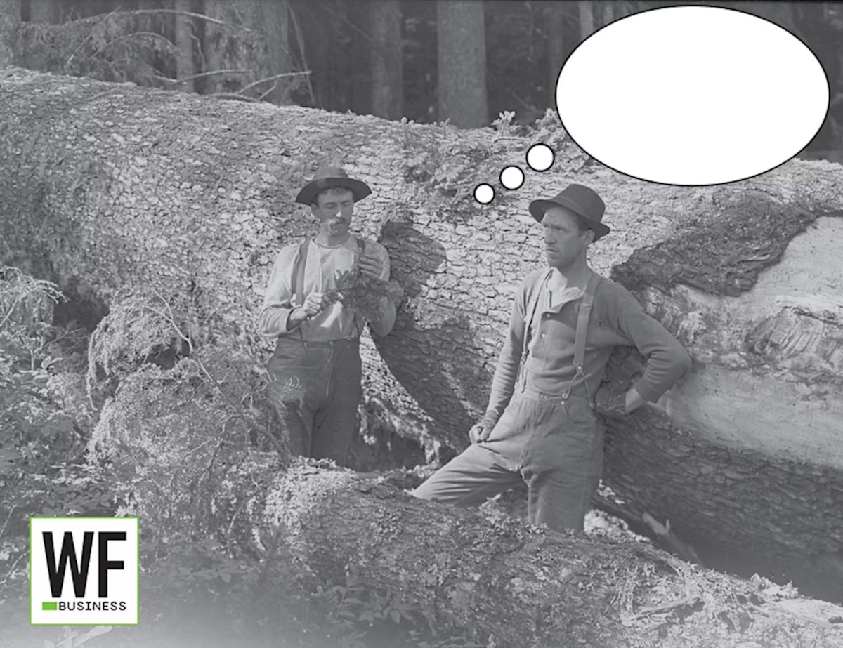 Time to Vote: Choose the Funniest Caption for This Old-Time Lumberjack ...