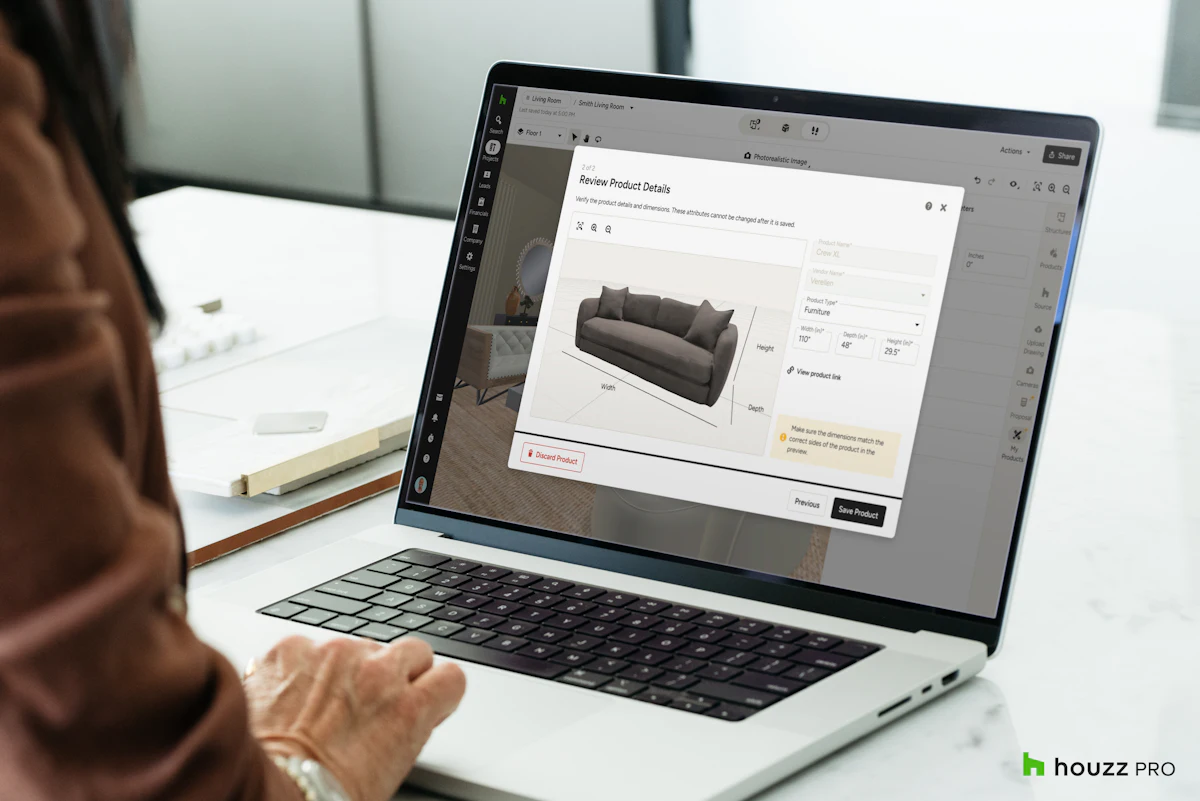 Houzz Unveils AI-Powered 3D Floor Plan | Wood Floor Business
