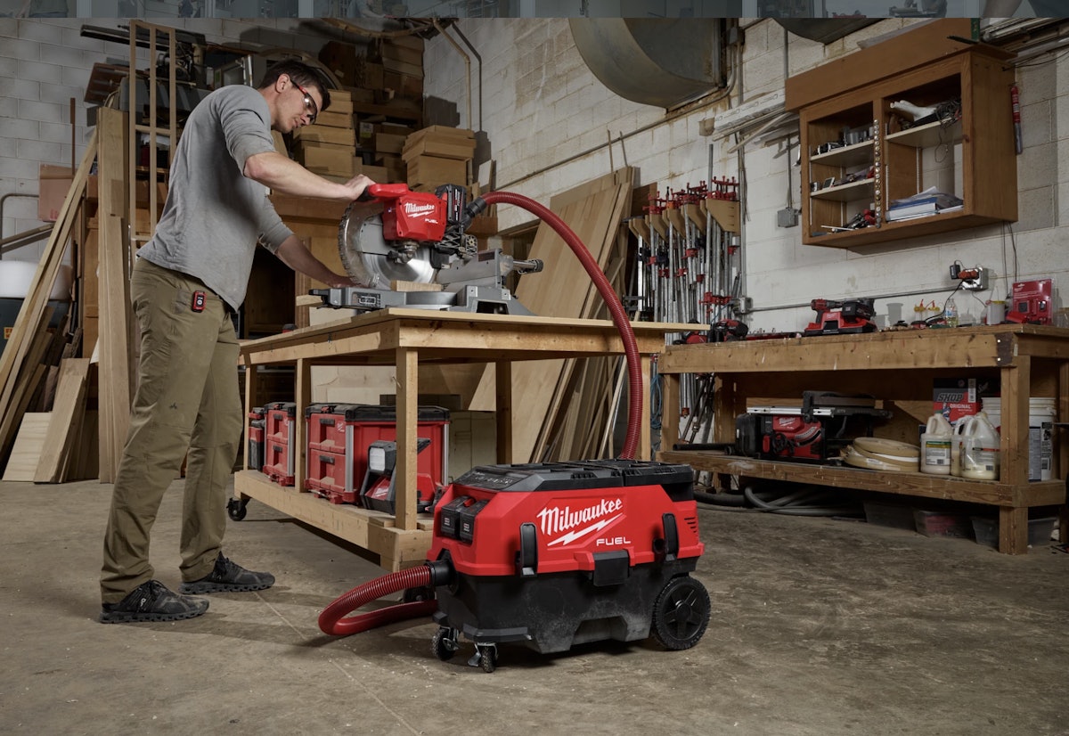 Milwaukee Tool Releases M18 Fuel 9-Gallon Dual-Battery Dust Extractor ...