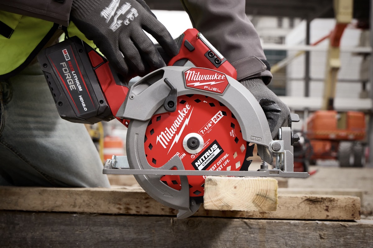Milwaukee Tool Releases Nitrus Carbide Framing, Demolition Circular Saw ...