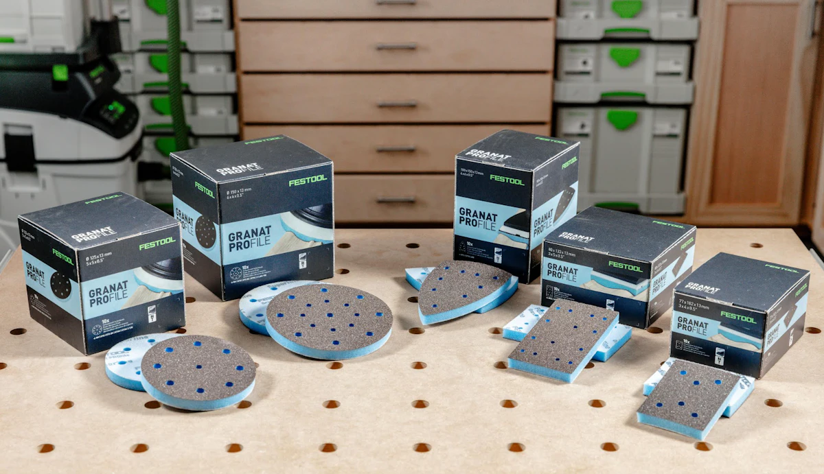 Festool Launches Granat PROfile Soft Foam Abrasive | Wood Floor Business